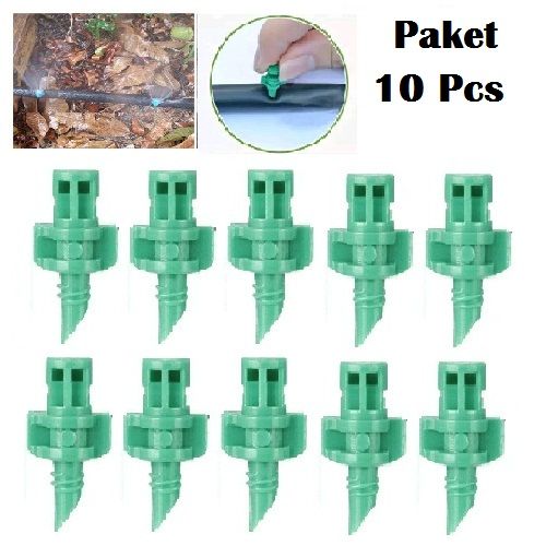 Paket Isi 10 Micro Sprayer 180 / Micro Jet / Aeroponik / Penyiraman ...