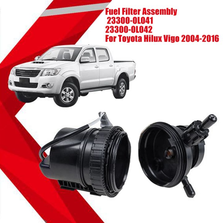 Fuel Filter Assembly 23300-0L041 23300-0L042 for Toyota Hilux Vigo 2004 ...