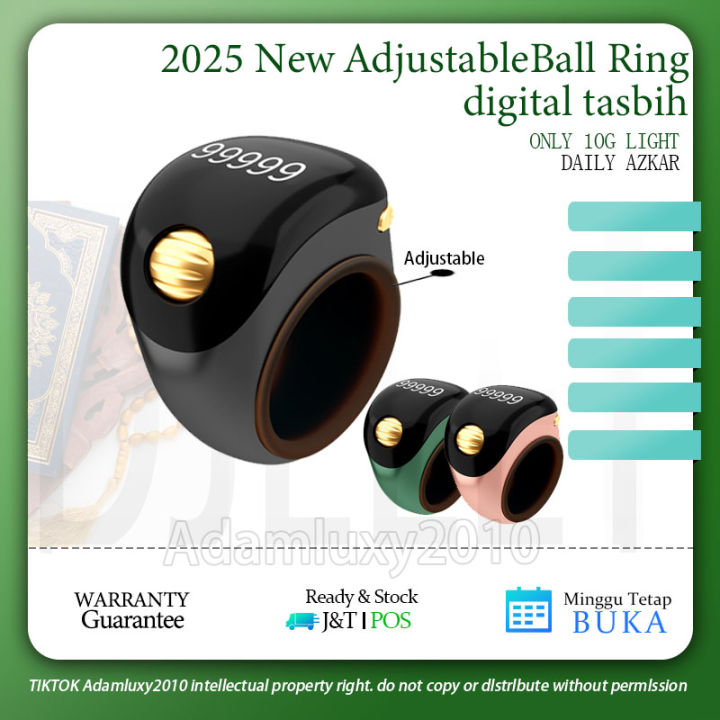 2025 NEWEST model adjustable ring roller counter zikr ring digital ...