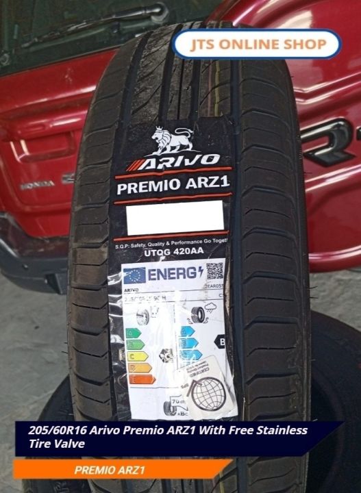 205/60R16 Arivo Premio ARZ1 With Free Stainless Tire Valve (PRE-ORDER) | Lazada PH