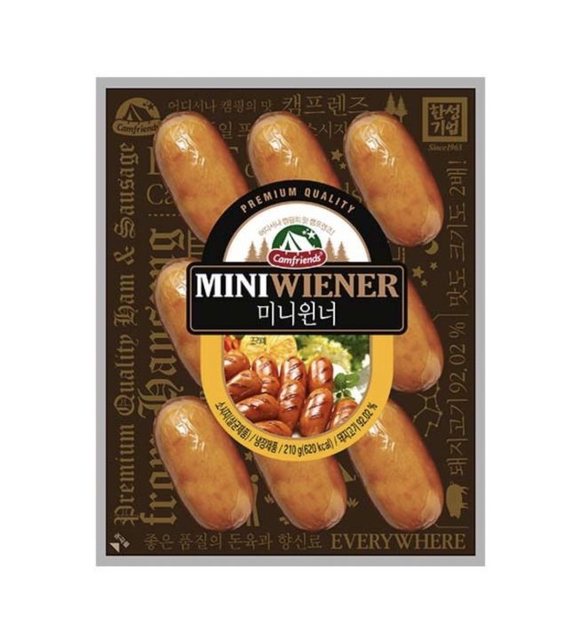 [Original] 미니윈너 Hansung Mini Wiener (ไส้กรอกมินิ) 210g | Lazada.co.th