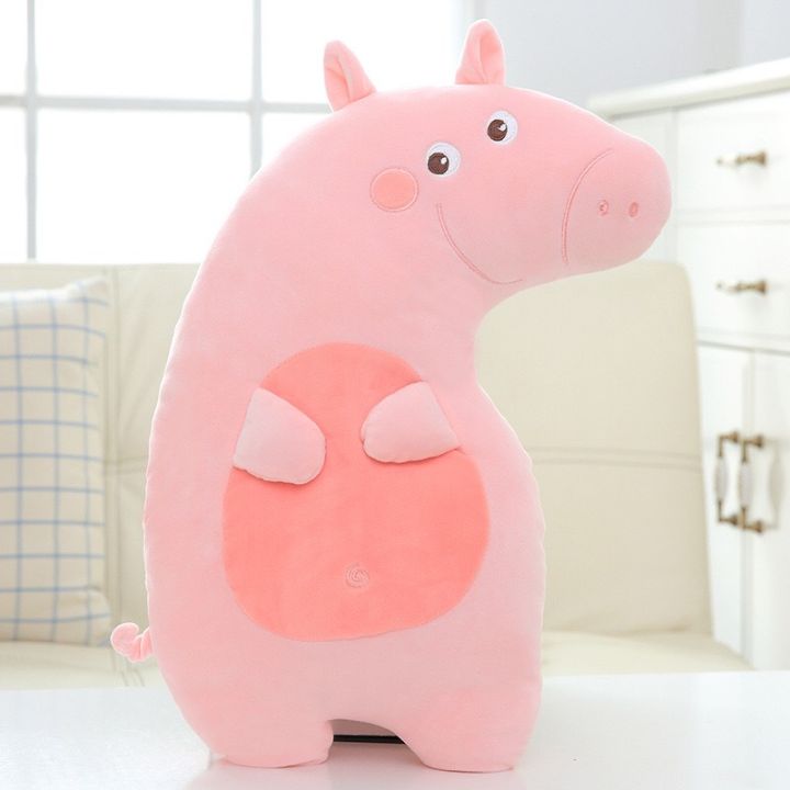 Gối Heo Hồng Little CuCu Kích Thước 50cm.- [𝗣𝗶𝗻𝗸 𝗣𝗶𝗴 𝗦𝘁𝘂𝗳𝗳𝗲𝗱 𝗧𝗼𝘆 ...
