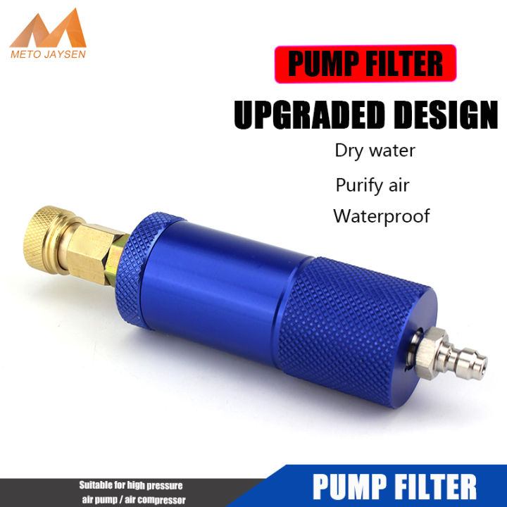 PCP Air Compressor High Pressure Pump Filter Blue Water-Oil Separator ...