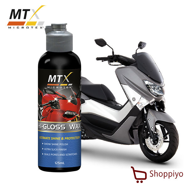 Microtex Bike Hi-Gloss Wax 125ml (Ultimate Shine & Protection, MTX ...