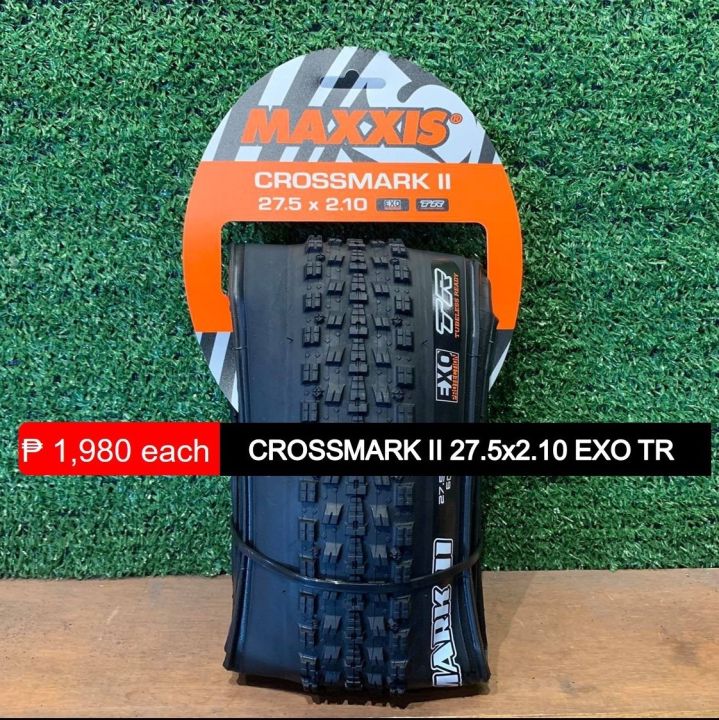 Maxxis Crossmark II 27.5 x 2.10 Exo Tubeless Ready (100% Original) | Lazada PH