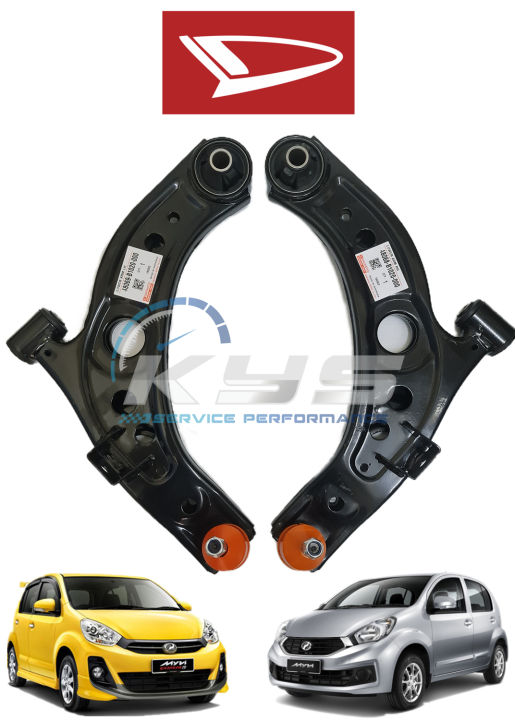 DAIHATSU OEM # FRONT RH/LH SUSPENSION CONTROL LOWER ARM ASSY # PERODUA ...