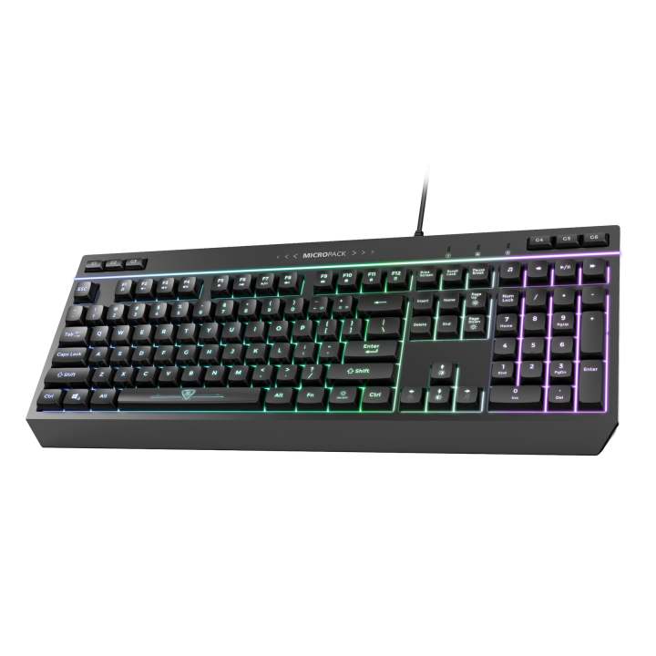 Micropack RGB Wired Gaming Keyboard GK-20/USB 2.0/ประกัน 1 ปี | Lazada ...