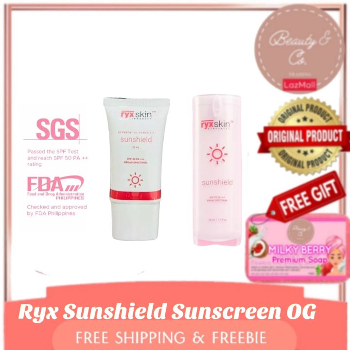 RYX SKINCERITY RYX SUNSREEN OG/ SUNSHIELD / SUNBLOCK, RYX SKIN OG ...
