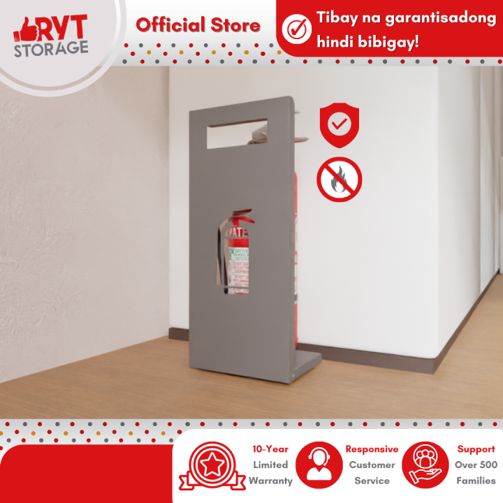 RYTStorage Fire Extinguisher Stand, Wall Mounted Fire Extinguisher ...