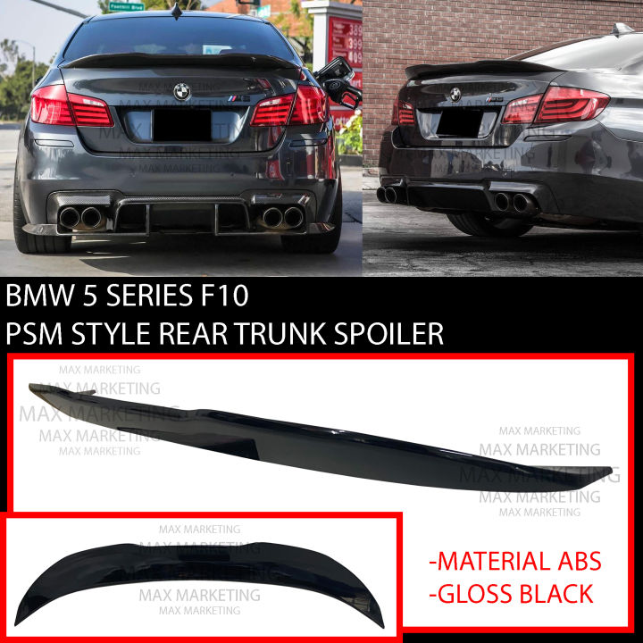 BMW 5 SERIES F10 2011-2017 PSM STYLE REAR TRUNK SPOILER DUCK TAIL WITH ...