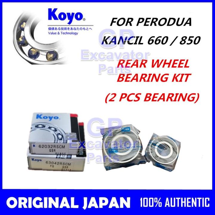 KANCIL KENARI, KELISA,REAR WHEEL BEARING (KOYO JAPAN) SET 2PCS | Lazada