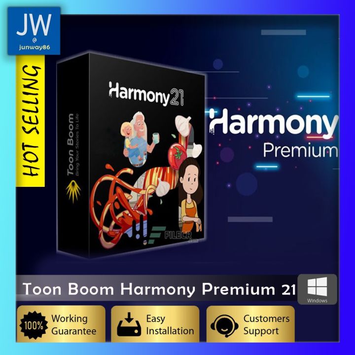 Toon Boom Harmony Premium 21 with Installation Tutorial - X64 Full Version | Lazada