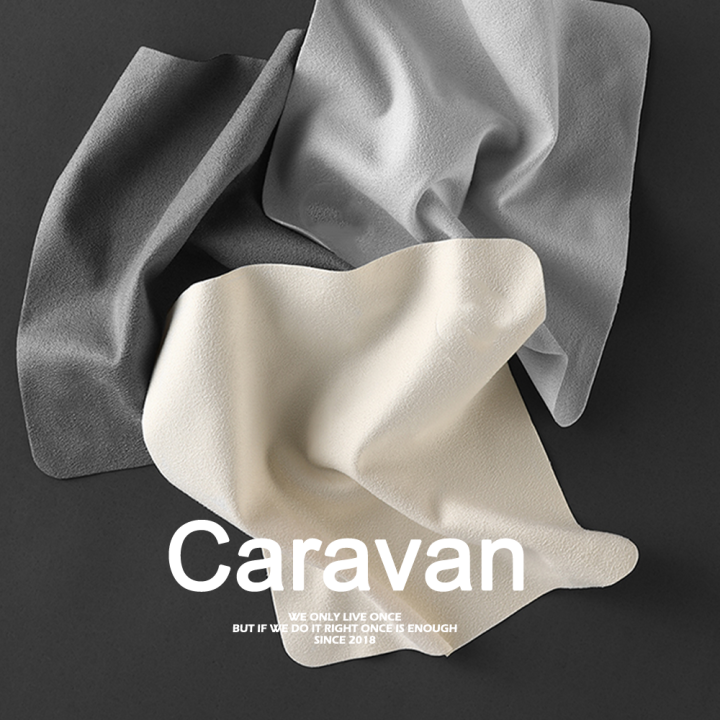 0# Caravan Crew Microfiber Cloth for Glasses 15*18 cm ผ้าเช็ดเลนส์ เช็ด ...