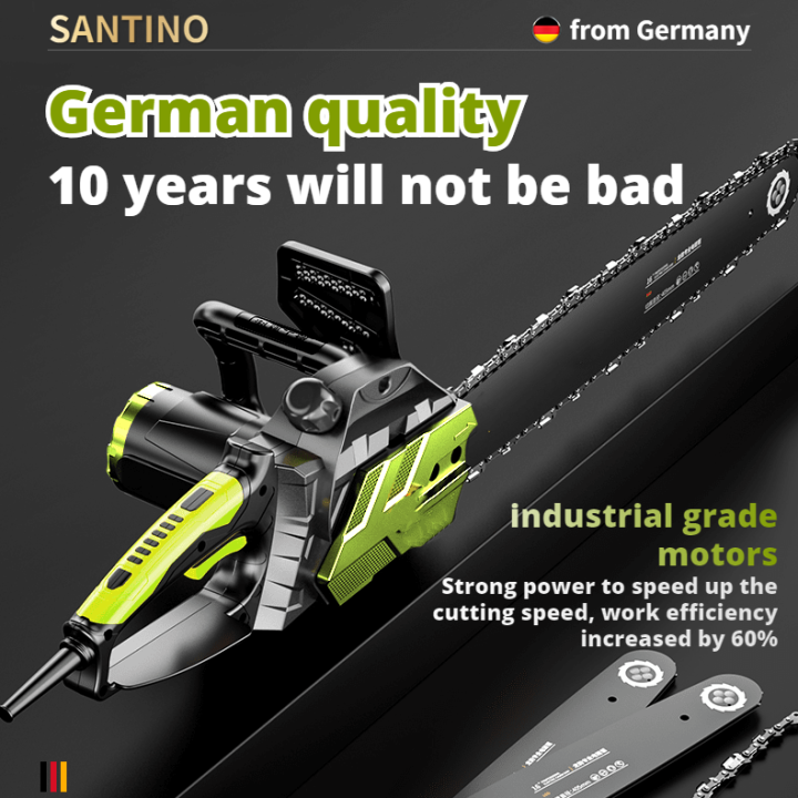 CHAINSAW Heavy Duty 16”Electric Corded Chainsaw 1200W Electric Chainsaw ...