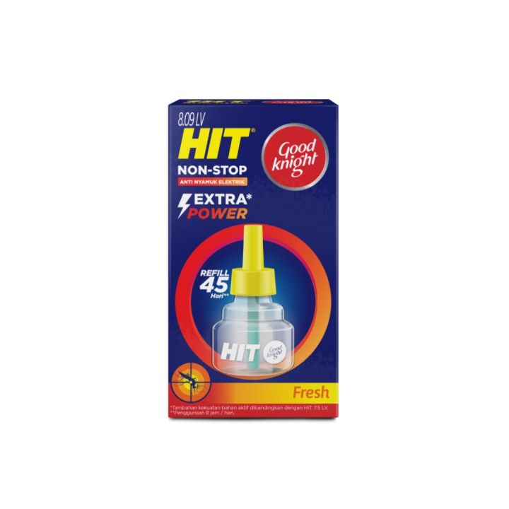 HIT Non Stop Refill Fresh 33ml Isi Ulang Refill Obat Nyamuk Elektrik | Lazada Indonesia