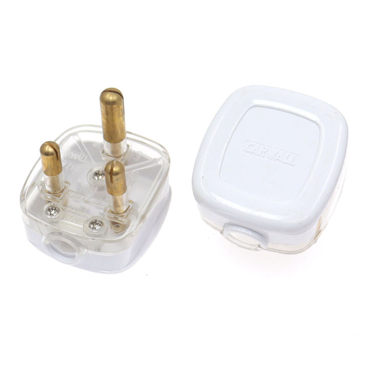 15A 250V Large South Africa Power Rewireable Plug, AC Electrical Male ...