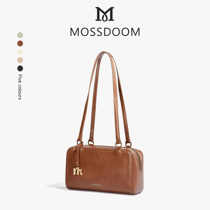 MOSSDOOM Reyna Bag กระเป๋าสะพายไหล่ผู้หญิงลำลองและเรียบง่าย | Lazada.co.th