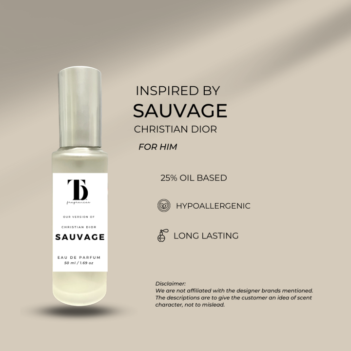 TBPH SAUVAGE PERFUME INSPIRED for Men 50ml | Lazada PH