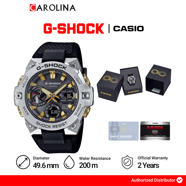 Jam Tangan Pria Casio G-Shock G-Steel GST-B400CX-1A Year of the Snake ...