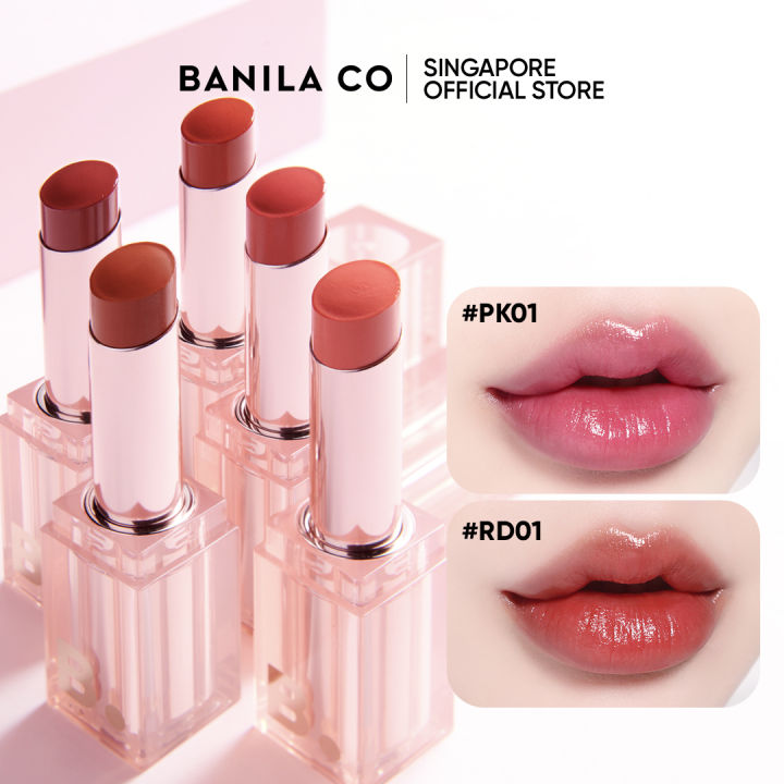BANILA CO B. by BANILA Glow Veil Lipstick 4.3g (Dewy | Glossy ...