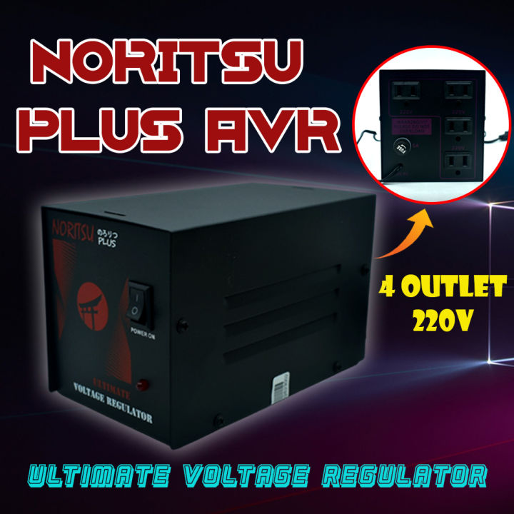 Hodeso Noritsu Plus 4x220v Automatic Voltage Regulator AVR | Computer ...