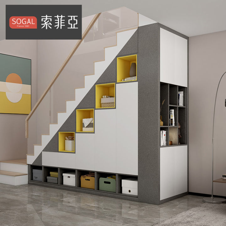Official Sophia Stair Cabinet Customized Attic Space Design Compound ...