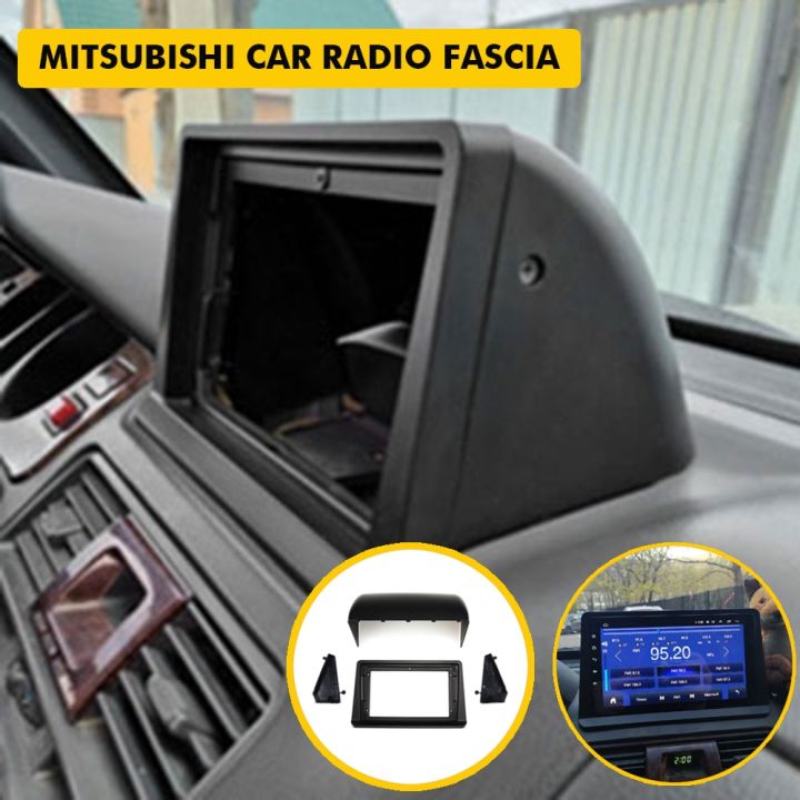 For Mitsubishi Pajero Montero V31 Cheetah 2 Din 9 Inch Car Radio Fascia ...