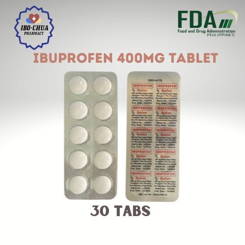 Ibuprofen 400mg (IBUFEN) Analgesic/Pain relief- 30 Film-coated tablets ...