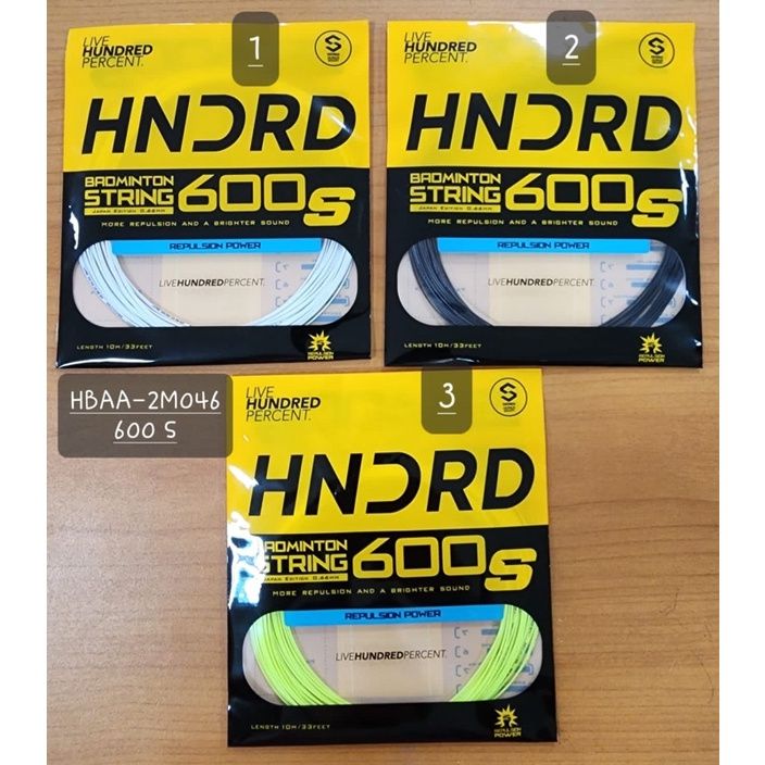 Senar Badminton HNDRD 600S 600 S HUNDRED Original | Lazada Indonesia