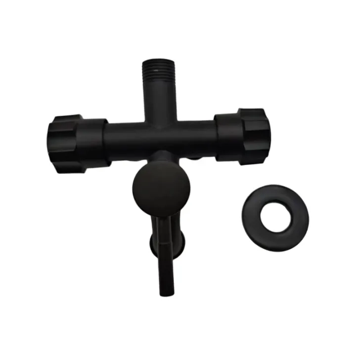 Universal 3 Output Water Supply Valves Metal Faucet Simultaneous ...