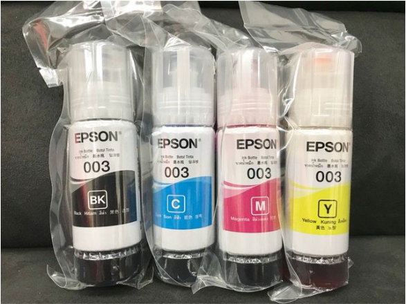 EPSON 003 Original Bulk Pack Refill Ink Bottle FOR PRINTER L1110/L3110 ...