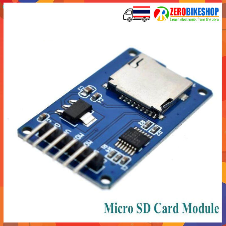 โมดูล Micro SD Card Micro SD Card Module MicroSD Card Adapter for ...