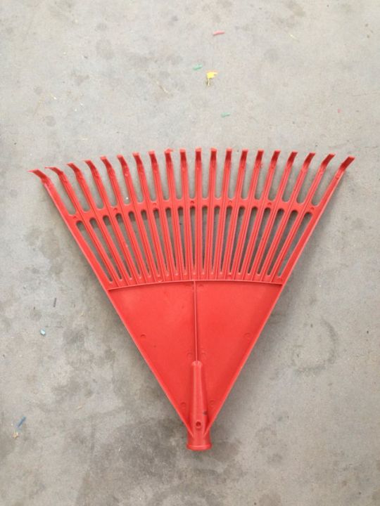 Factory direct 20-tooth plastic rake garden rake gardening defoliation ...
