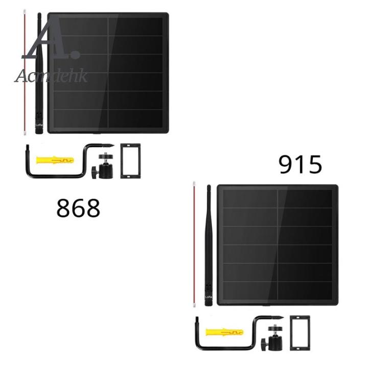 【Acmdehk】D5 Meshtastic Mesh LoRa Node Repeater 5W Solar Power Kit for ...