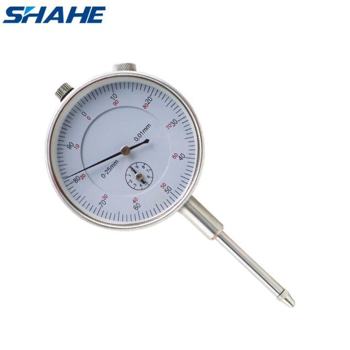 Shahe 0-25Mm 0.01Mm Dial Indicator With Lug Back Dial Indicator Test ...