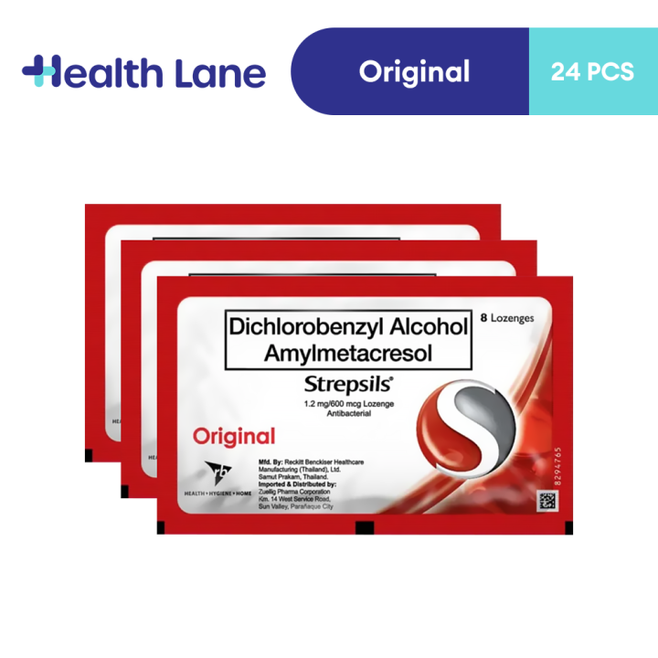 Strepsils Original 8s Pack of 3, 24 pcs | Lazada PH