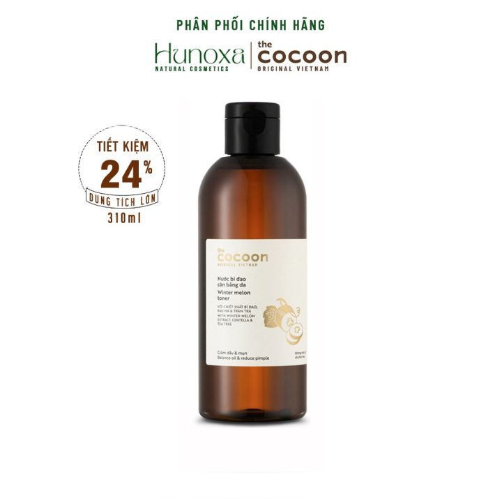 Nước bí đao cân bằng da Cocoon (Winter melon toner) 310ml, nước hoa ...