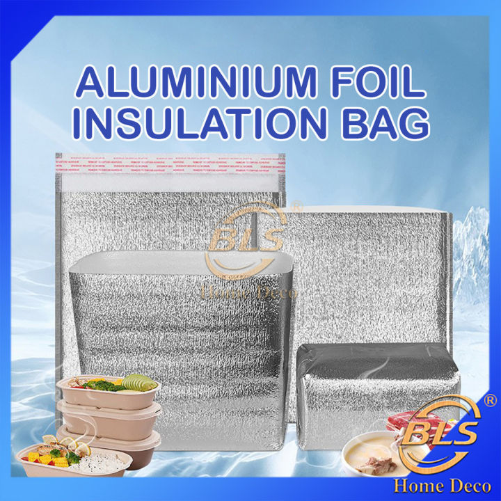 Aluminum Foil Insulation Bag 3mm Insulated Thermal Cooler Frozen Bag ...
