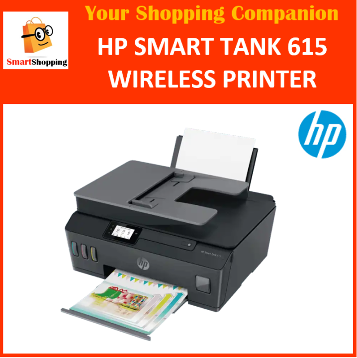 HP Smart Tank 615 Wireless All-in-One Multifunction Color Inkjet ...