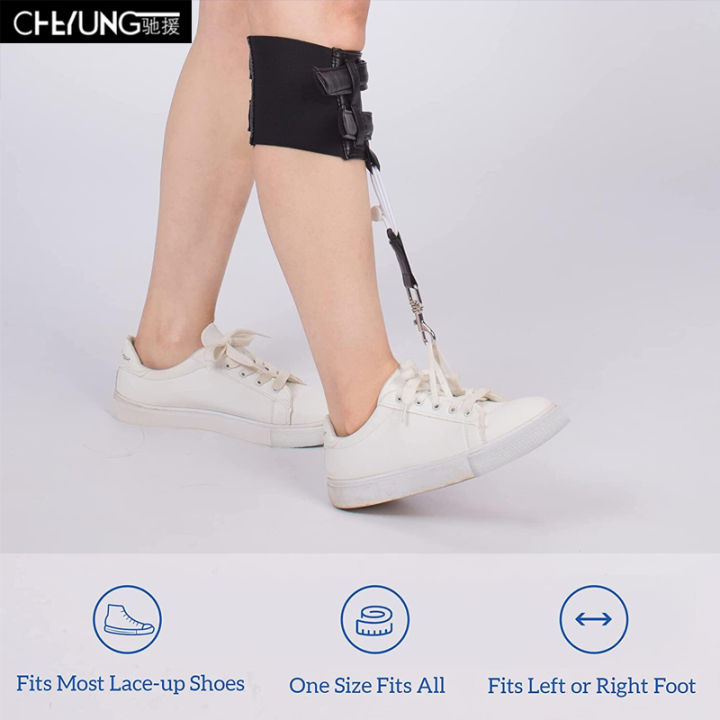 Adjustable AFO Foot Drop Brace : Drop Foot Brace for Walking with Shoes ...