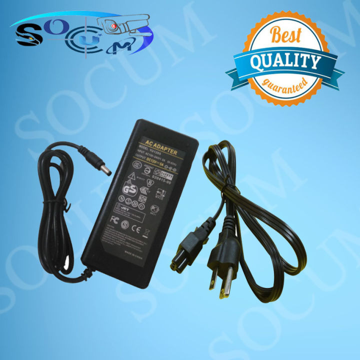 Switch Power Supply Adapter 60W 12V 5A 5.5X2.5 for LCD CCTV Camera ...