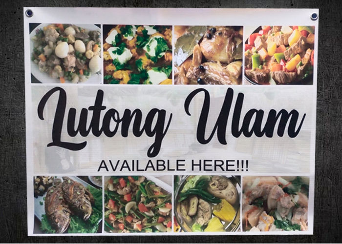 Tarpaulin Signage LUTONG ULAM AVAILABLE HERE, 24x18 inches, 36x24 ...