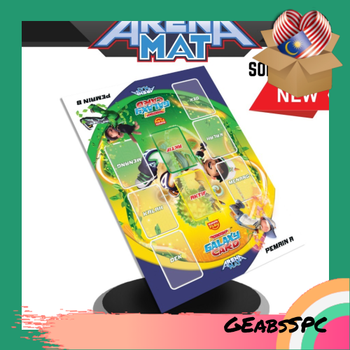 Kids Toy Animation Gameboard for BoBoiBoy Galaxy Card Battle Arena Game ...