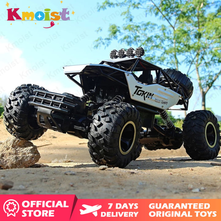 Kmoist 1:12 RC Car 37cm 4WD 2.4G Remote Control Crawler Monster Truck Racing Off-Road Vehicle 4 ...