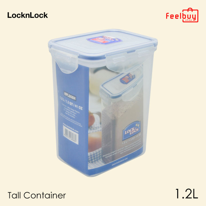 LocknLock HPL808H Tempat Makan Lock & Lock Rectangular FoodContainer 1 ...