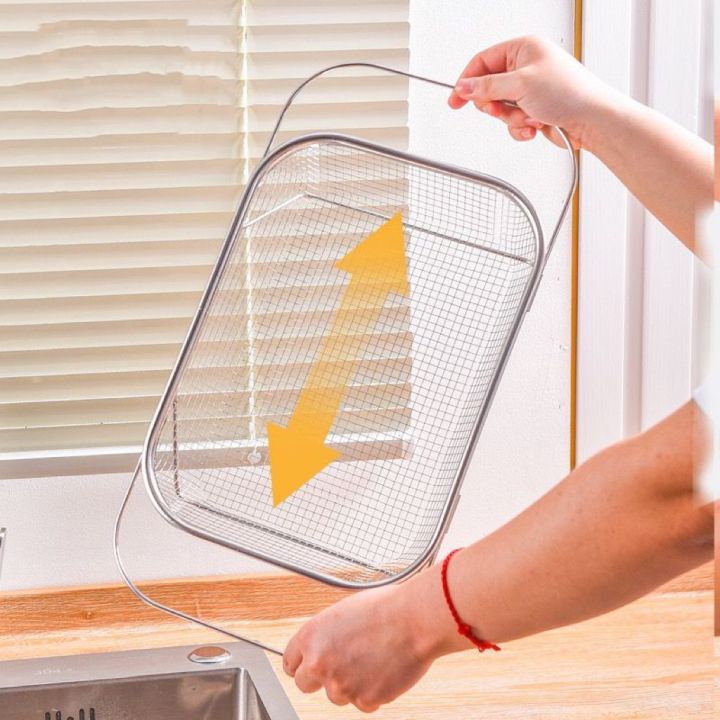 Bakindo Keranjang Tirisan Wastafel Saringan Baskom Rectangle Colander ...