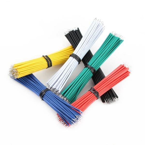 100/120PCS 24AWG Tinned Wire Jumper Cable, Electronic Wire, DIY PCB ...