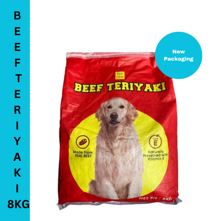 Beef Teriyaki All Breeds Adult Dog Food 8kg Sack | Lazada PH