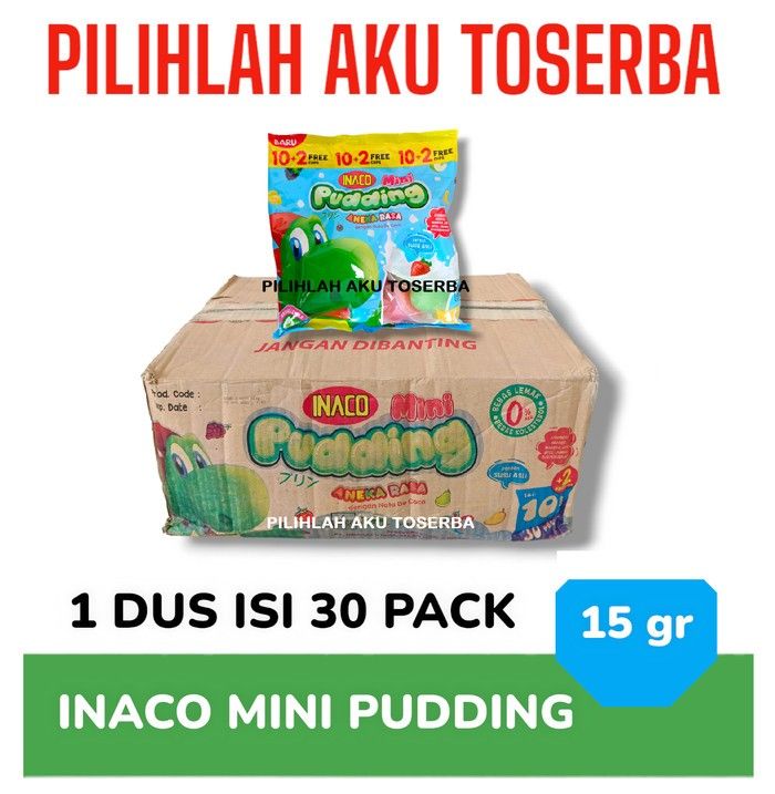 INACO Mini PUDDING isi 10 cups - ( HARGA 1 DUS ) | Lazada Indonesia