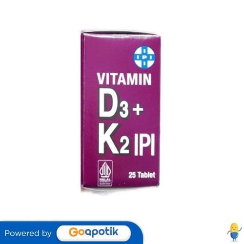 Ipi Vitamin D3 + K2 Botol 25 Tablet | Lazada Indonesia